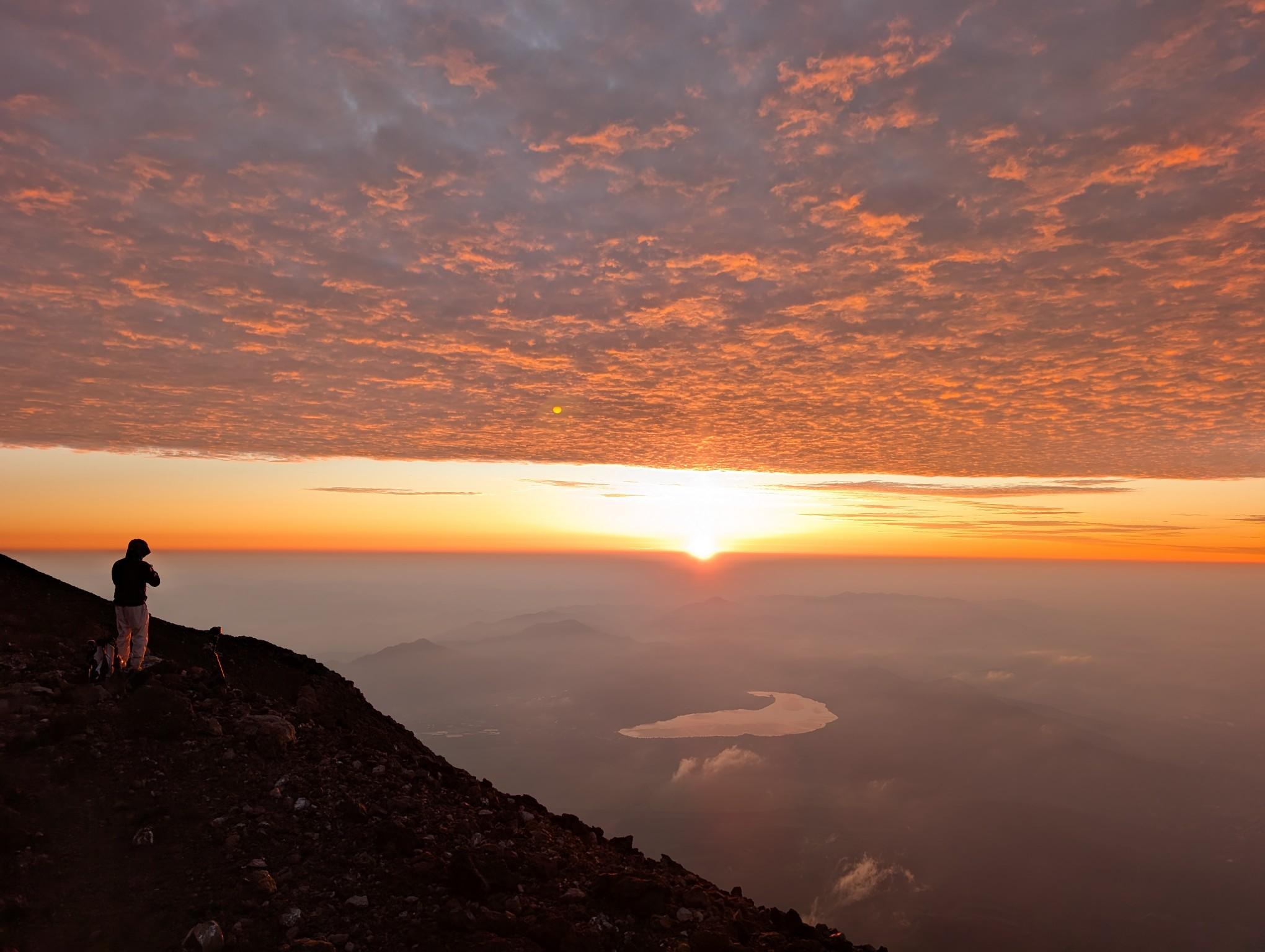ナイトハイク富士山 富士宮口五合目より / endohさんの富士山の活動データ | YAMAP / ヤマップ