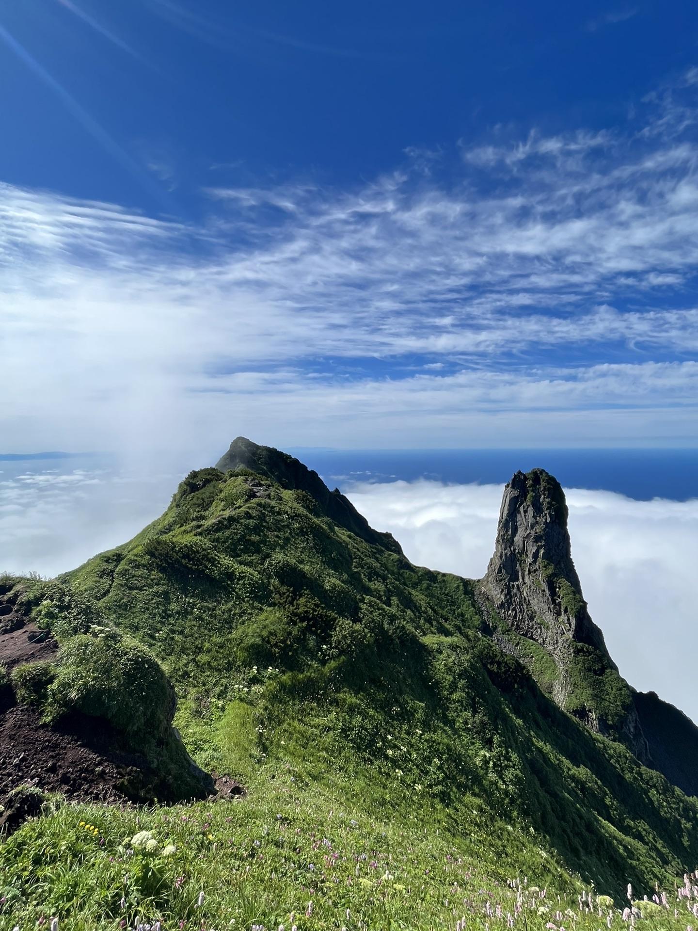 利尻山 鴛泊コース 2024-07-26 / すーじー / steepbrew さんの利尻山（利尻富士）の活動データ | YAMAP / ヤマップ