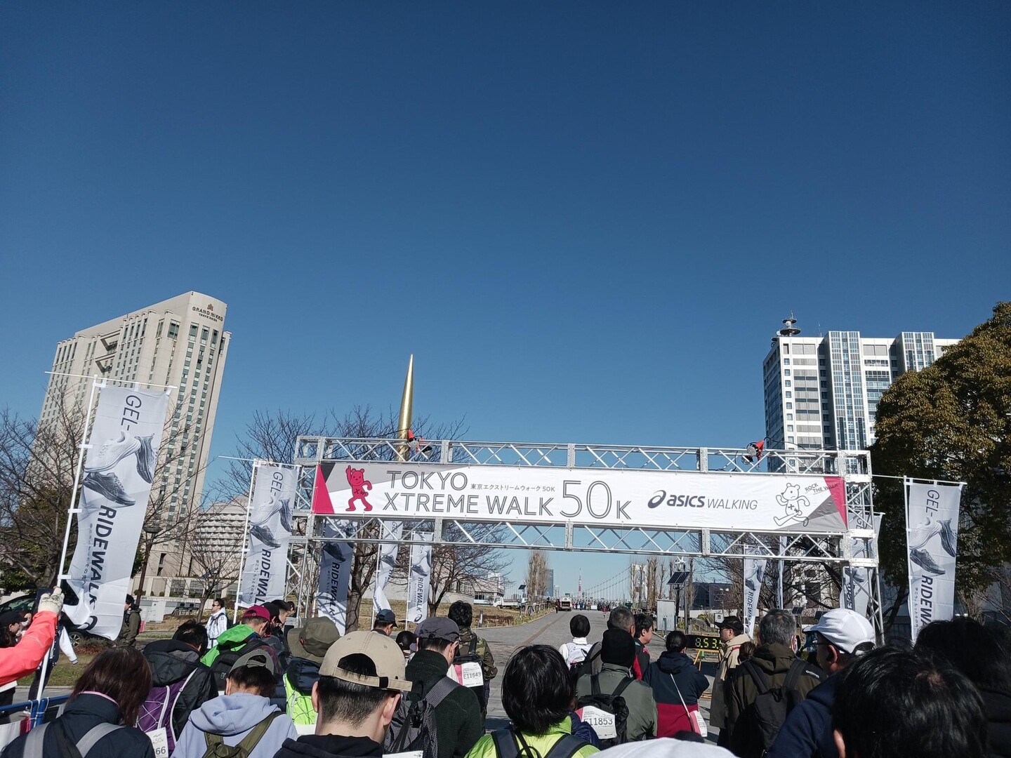 TOKYO XTREME WALK 50Km-2024-03-09 / tkさんのウォーキングの活動データ | YAMAP / ヤマップ