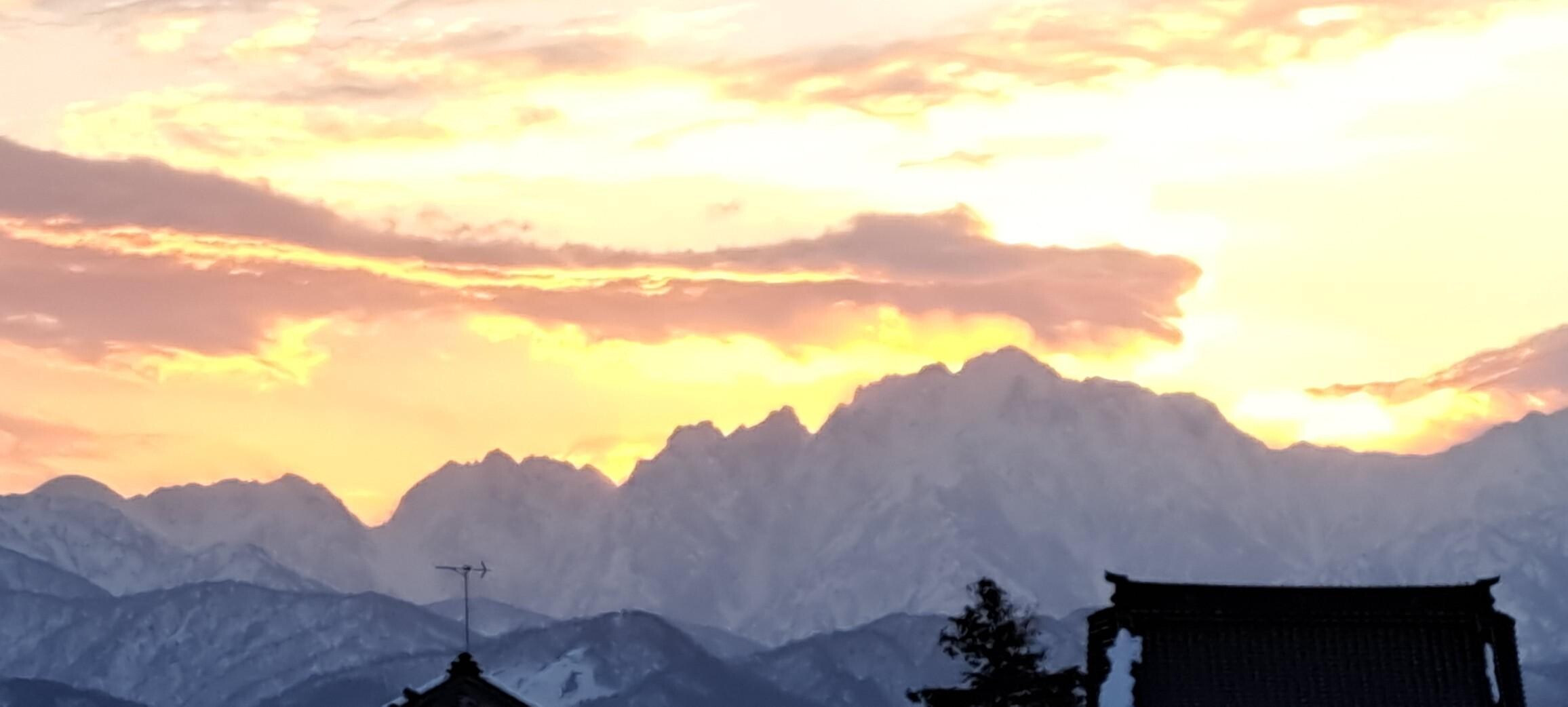 2023/02/01 午前7時の剱岳。... / 剱爺さんのモーメント | YAMAP / ヤマップ