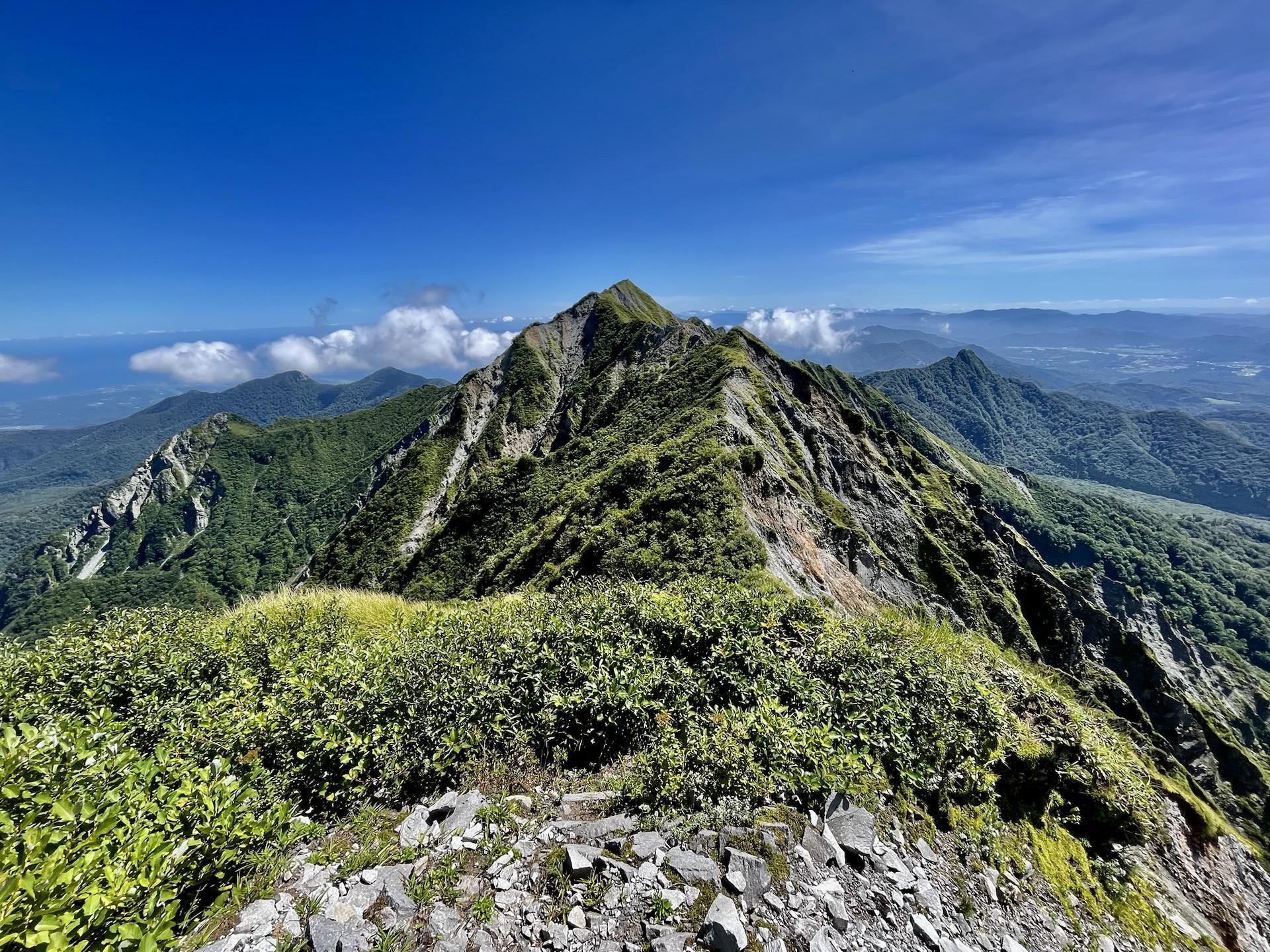 立ち入り禁止ごめんなさい🙇‍♂️大山縦走（弥山〜剣ヶ峰) / Y45Uさんの大山・甲ヶ山・野田ヶ山の活動データ | YAMAP / ヤマップ