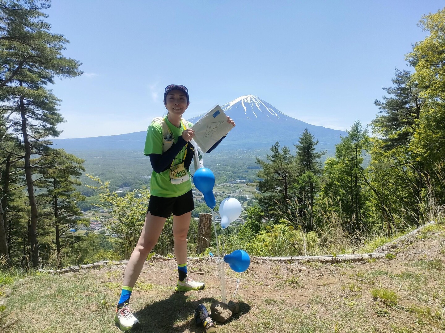 富士山麓ウイメンズトレイルラン★初レース / Mt.Marioさんの節刀ヶ岳・破風山・足和田山の活動データ | YAMAP / ヤマップ