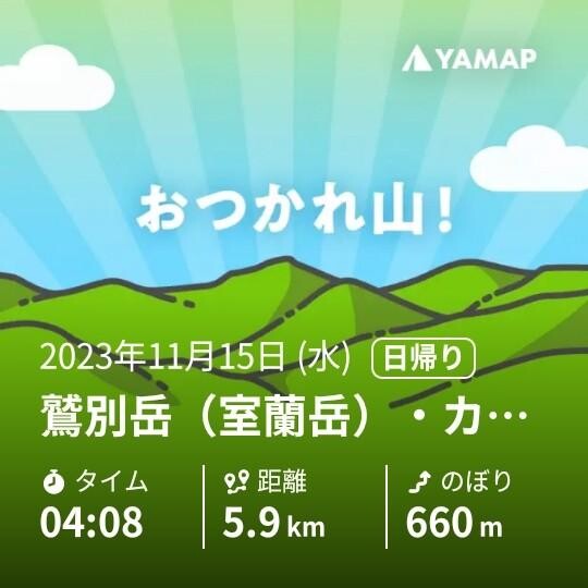 偶然Pでご一緒する事に9時スタート 何時... / toshi📩⛄☕♨️⛷️さんのモーメント | YAMAP / ヤマップ