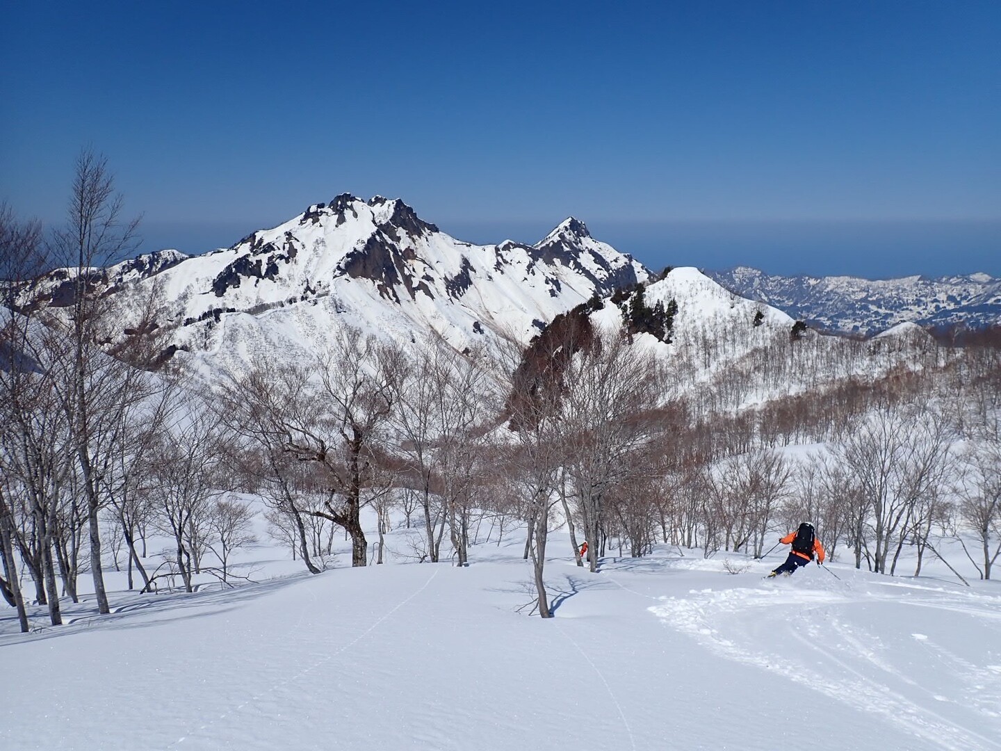 鉢山コル ocean view 頸城山塊スキーツアー / terachanさんの昼闇山・高松山・唐沢山の活動日記 | YAMAP / ヤマップ