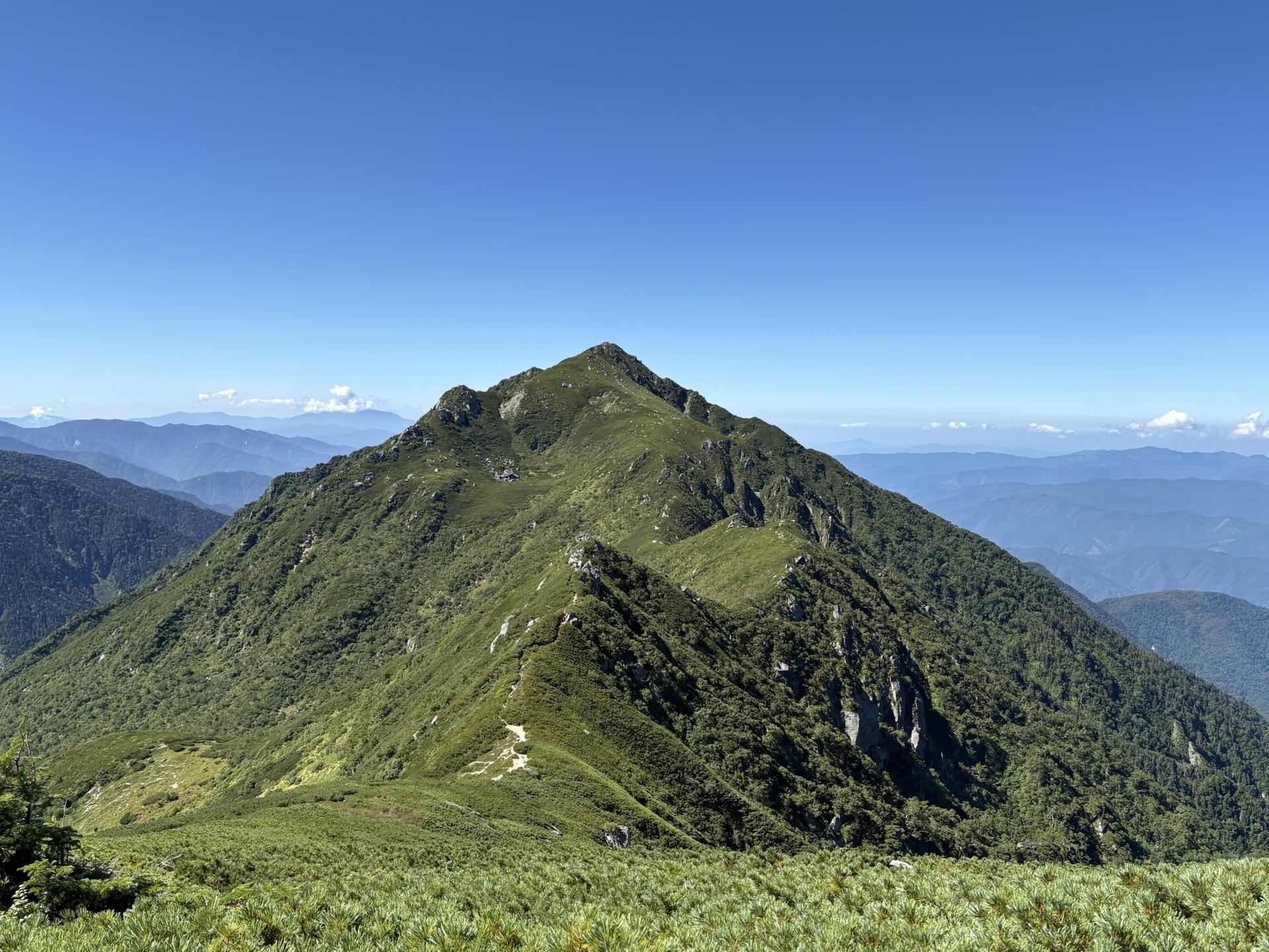 三ノ沢岳・島田娘 / tomさんの木曽駒ヶ岳・空木岳・越百山の活動データ | YAMAP / ヤマップ