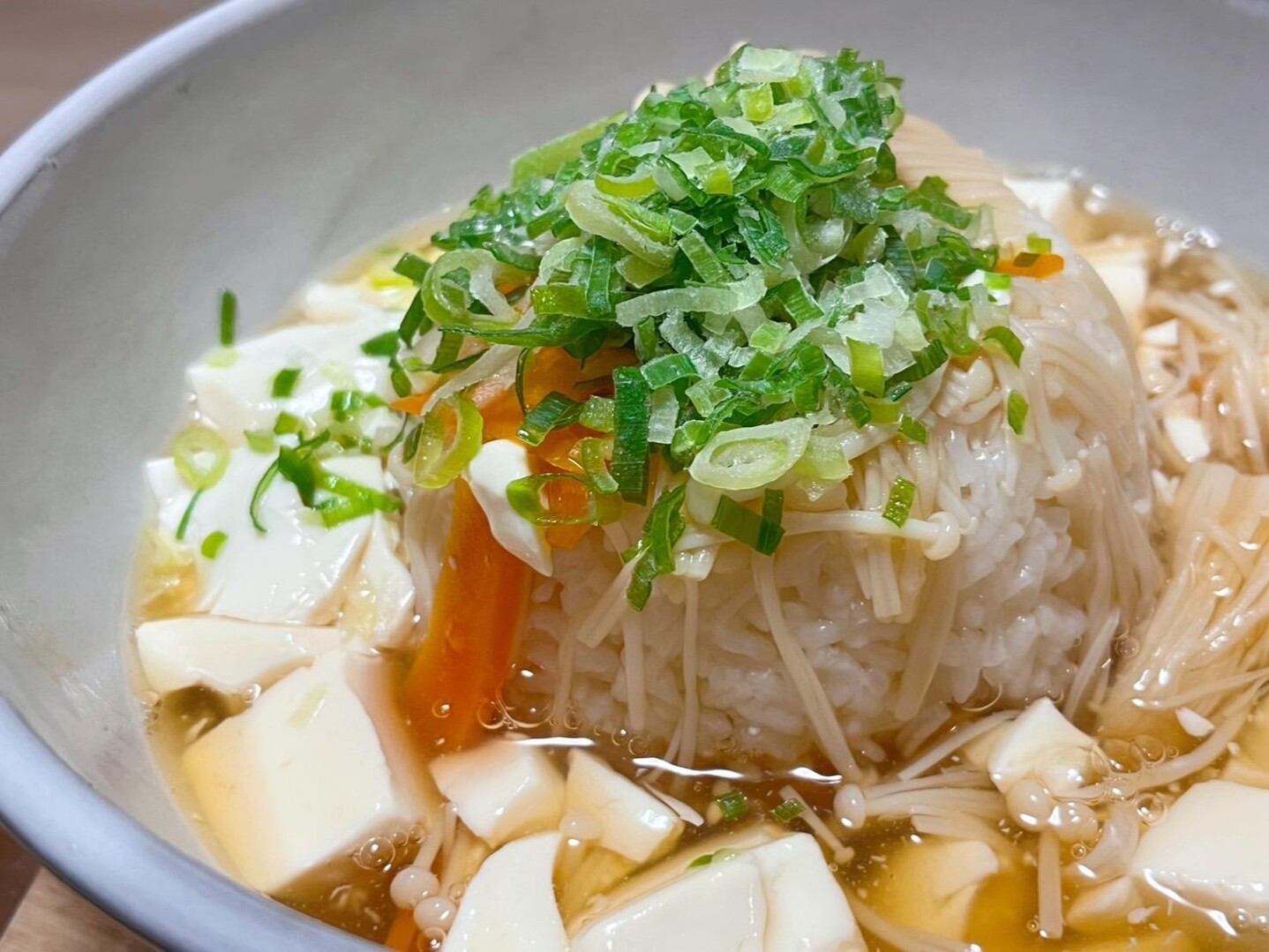 奥さんが、豆腐とキノコのスープ作ってた... / kazさんのモーメント | YAMAP / ヤマップ