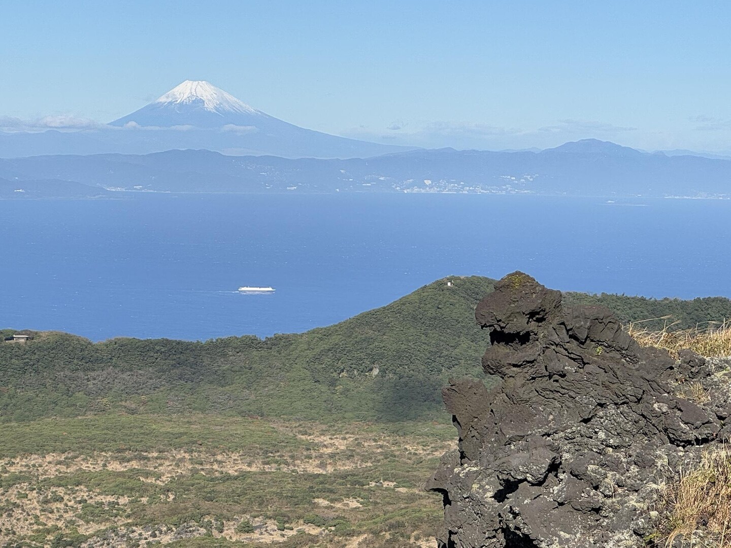 東海汽船ツアーで行く三原山 / LEOさんの伊豆大島・三原山の活動データ | YAMAP / ヤマップ