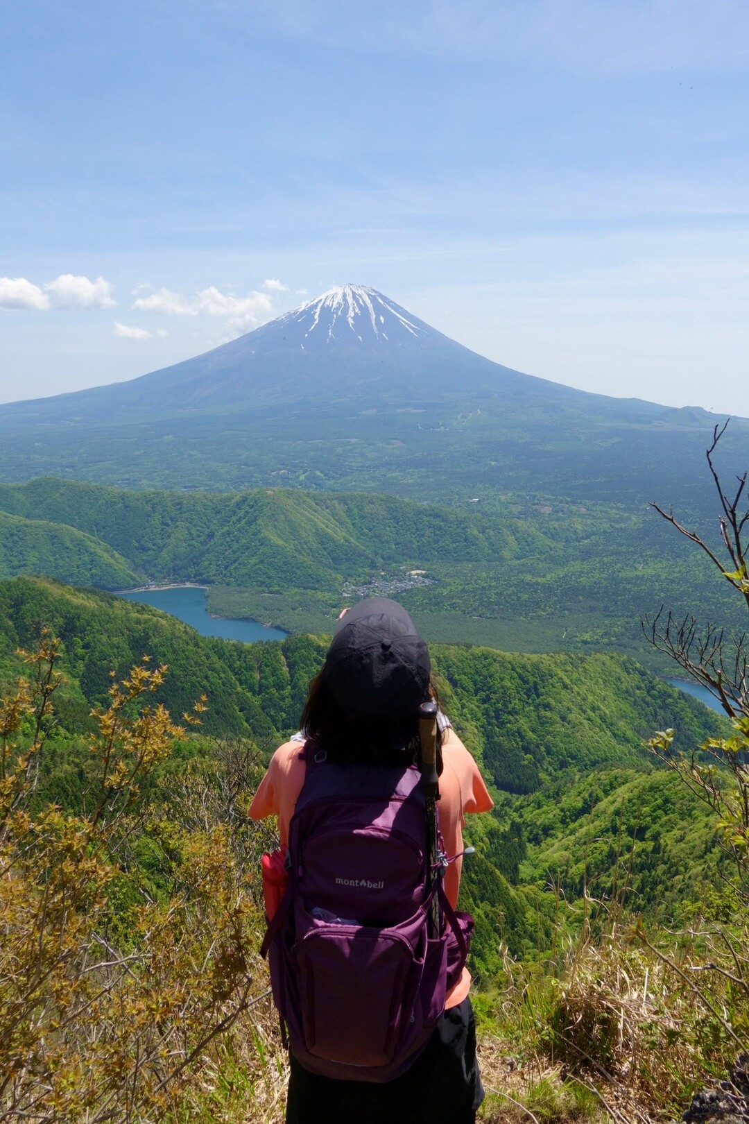 新緑と富士山の雪頭ヶ岳～鬼ヶ岳～王岳 / koroponさんの節刀ヶ岳・破風山・足和田山の活動データ | YAMAP / ヤマップ