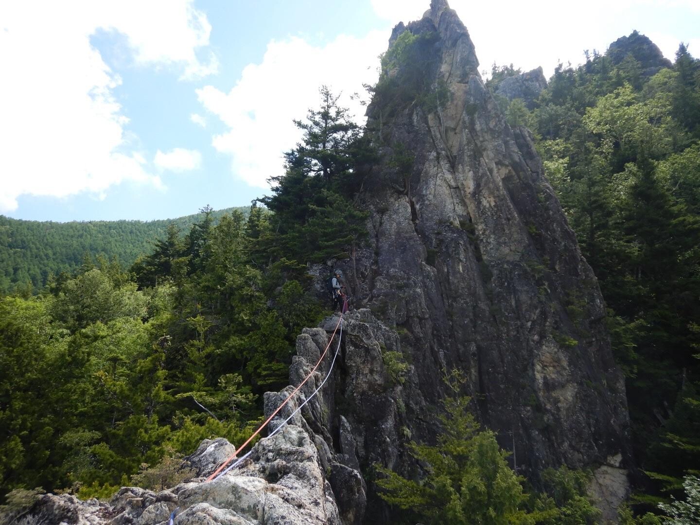 野猿返し＊マルチクライミング / ma34sさんの瑞牆山・金峰山の活動データ | YAMAP / ヤマップ