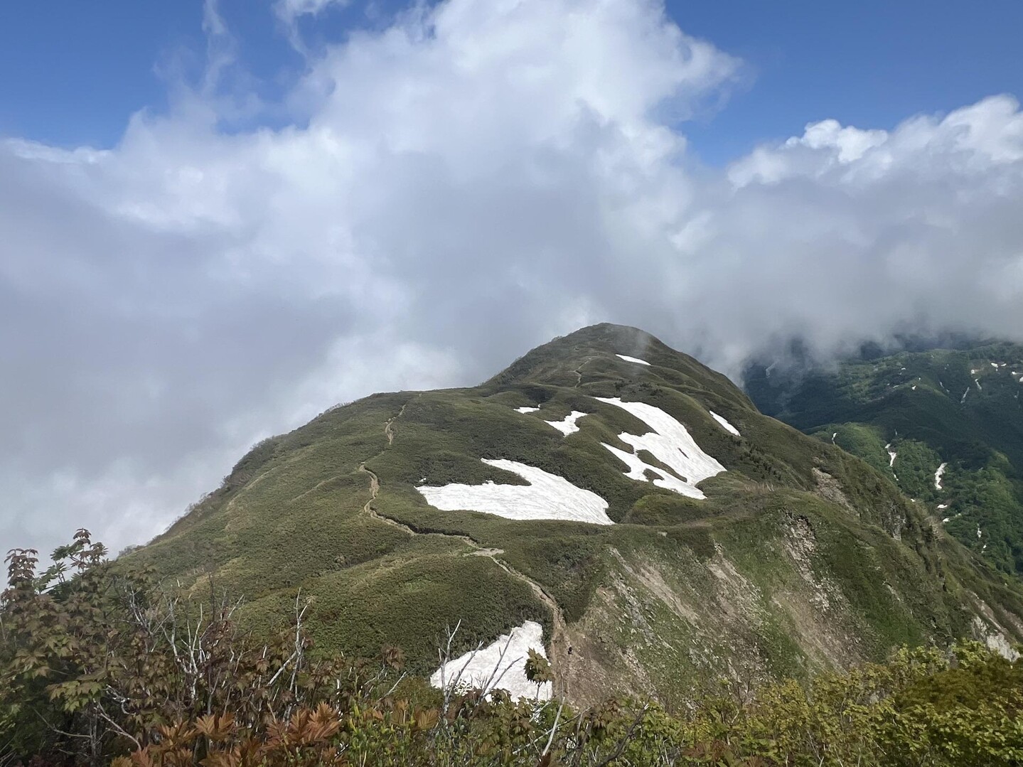 雨飾山〜鋸岳周回💫 / きよぴさんの雨飾山・大渚山・天狗原山・戸倉山の活動データ | YAMAP / ヤマップ