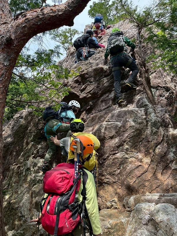 金毘羅岩稜歩き③ https://kyo... / 京都趣味登山会さんのモーメント | YAMAP / ヤマップ