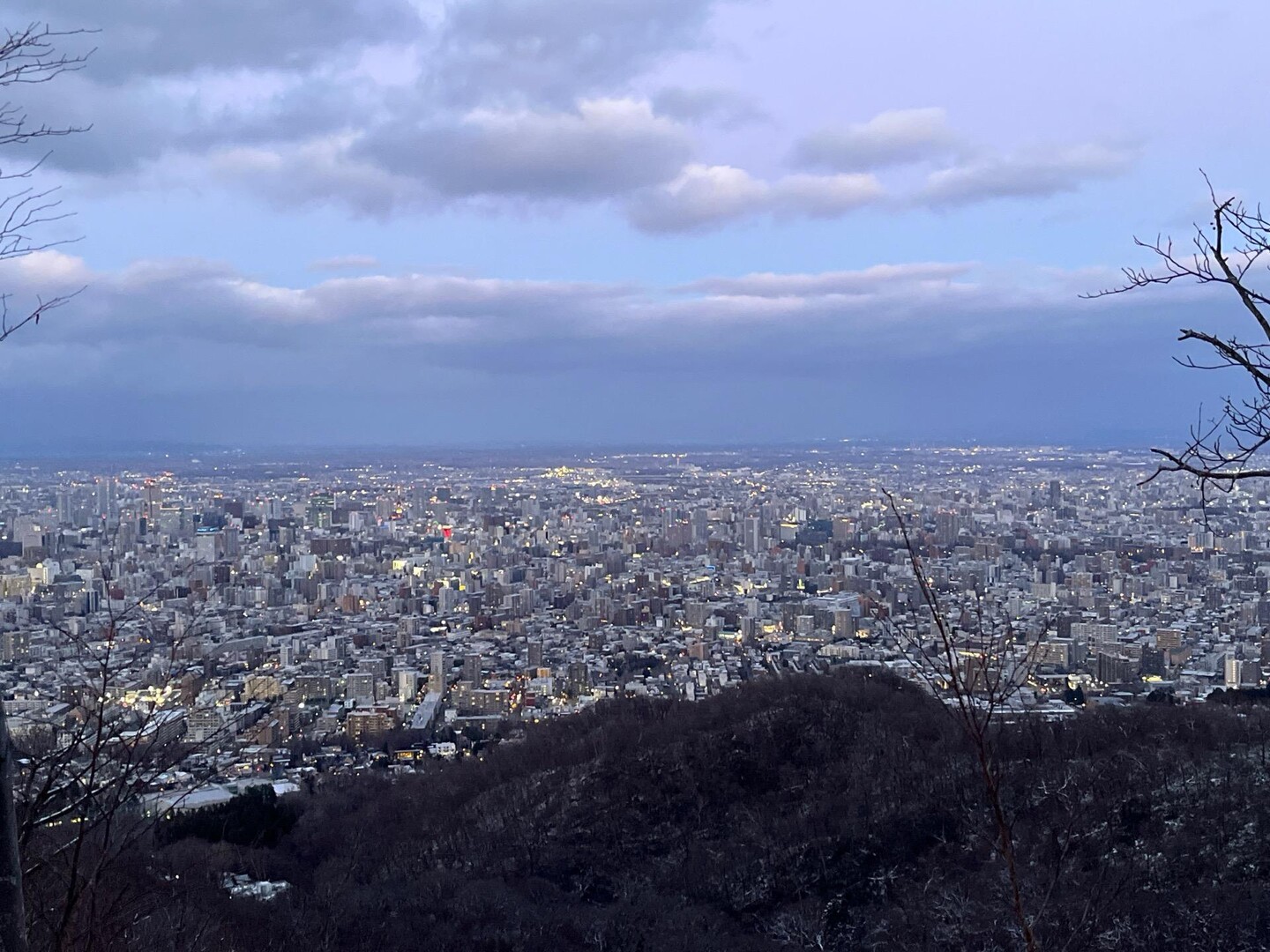 藻岩山馬の背まで-2024-12-01 / muraさんの藻岩山の活動データ | YAMAP / ヤマップ