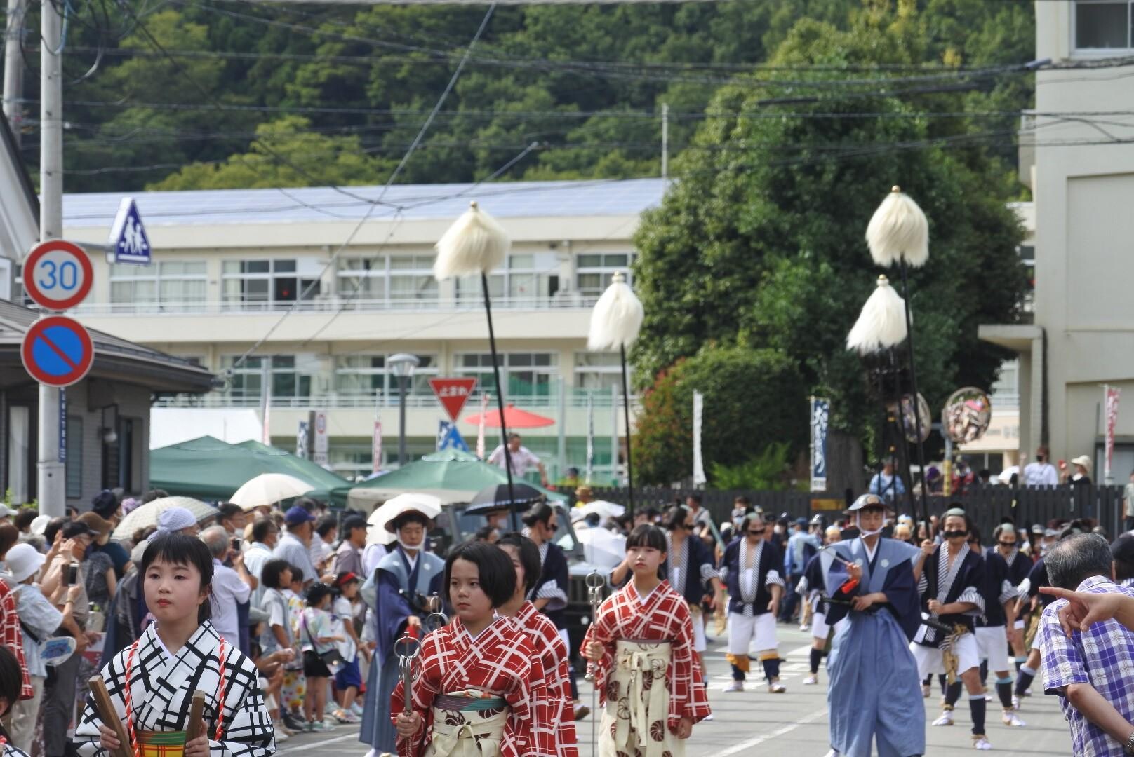 R5.9.3 都留市ふるさと時代祭り ... / PEAKERさんのモーメント | YAMAP / ヤマップ