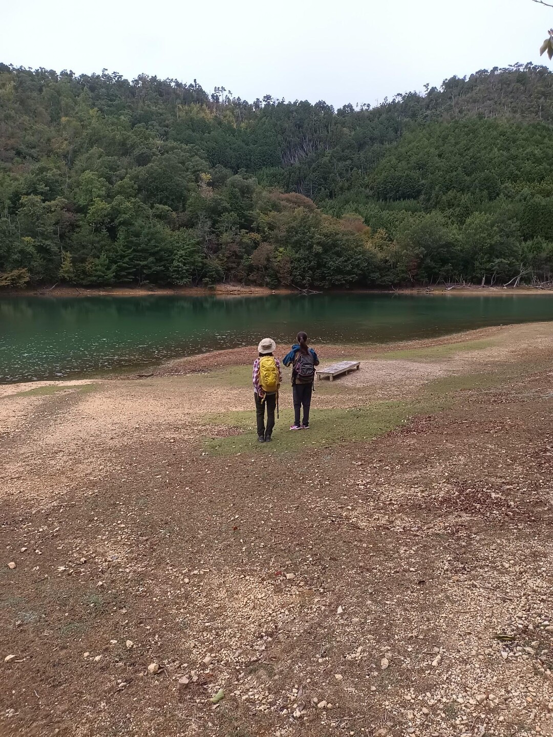 娘と沢池 / sugimura kazumaさんの京都一周トレイルの活動データ | YAMAP / ヤマップ