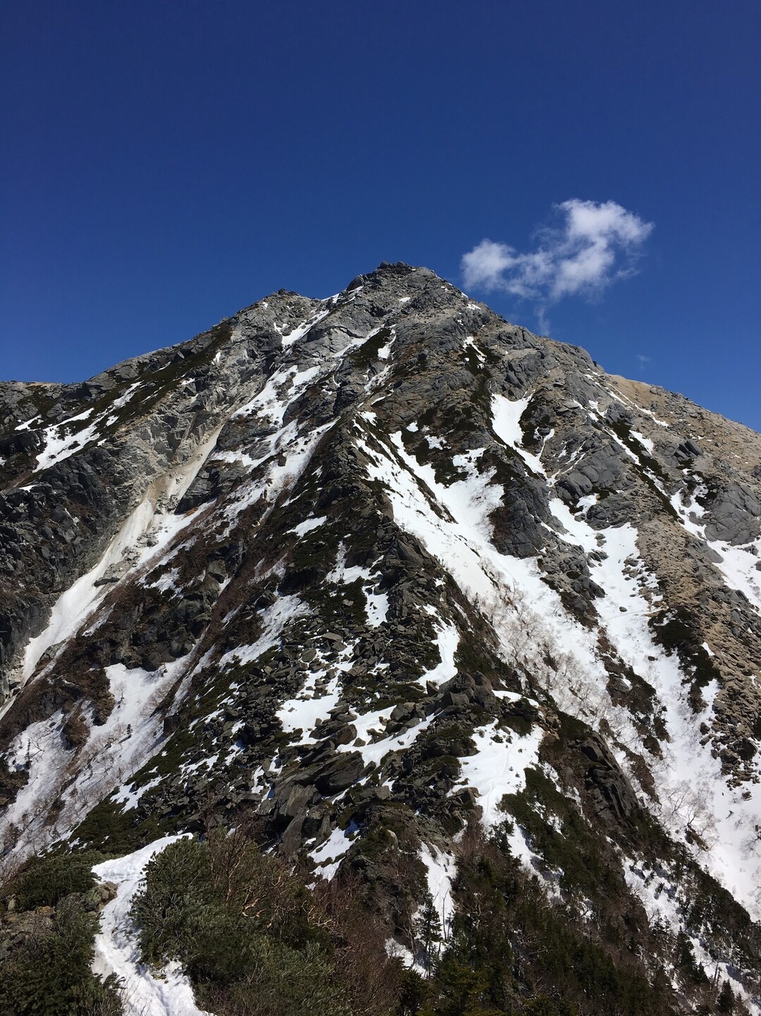 GW南アルプスの旅 3日目 北沢峠〜甲斐駒ケ岳〜北沢峠 / junさんの甲斐駒ヶ岳・日向山の活動データ | YAMAP / ヤマップ