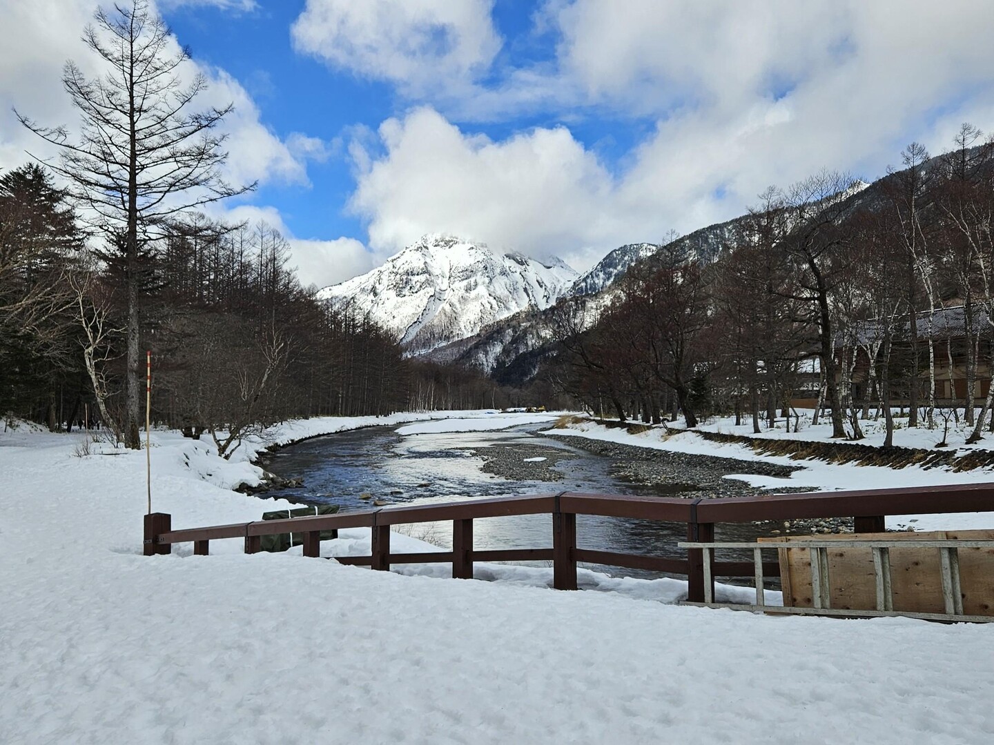 上高地スノーハイキング / kamママさんの槍ヶ岳・穂高岳・上高地の活動データ | YAMAP / ヤマップ