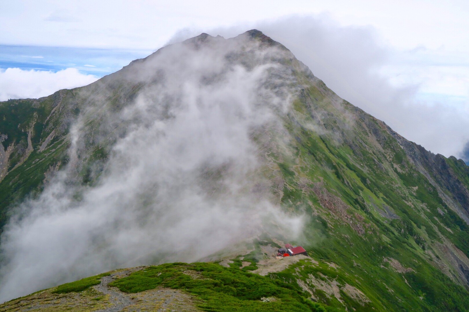 北岳・間ノ岳 天空の散歩道 ② / Yosshyさんの北岳・間ノ岳・農鳥岳の活動データ | YAMAP / ヤマップ