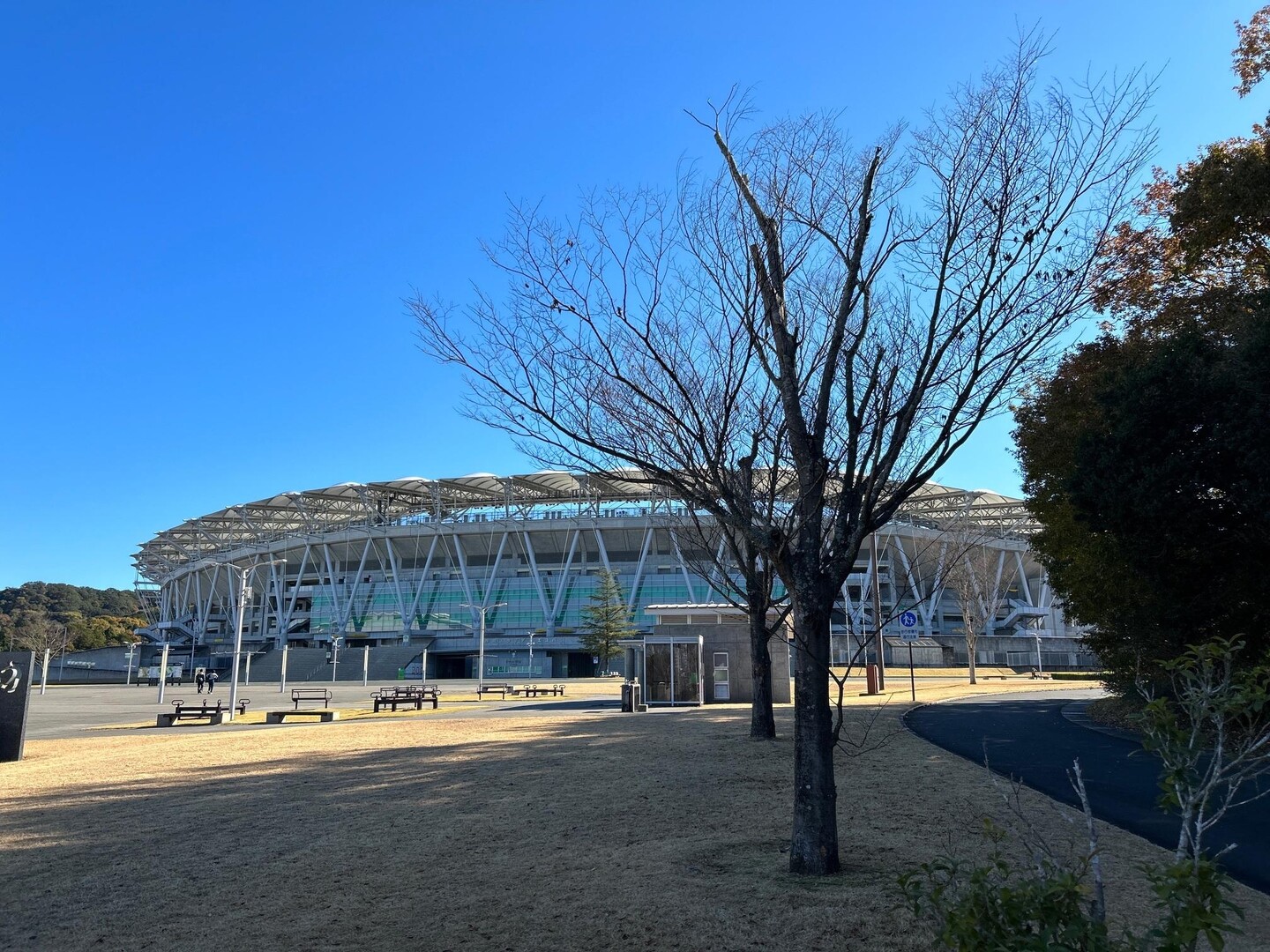 小笠運動公園-2023-12-06 / ハイジさんのウォーキングの活動データ | YAMAP / ヤマップ