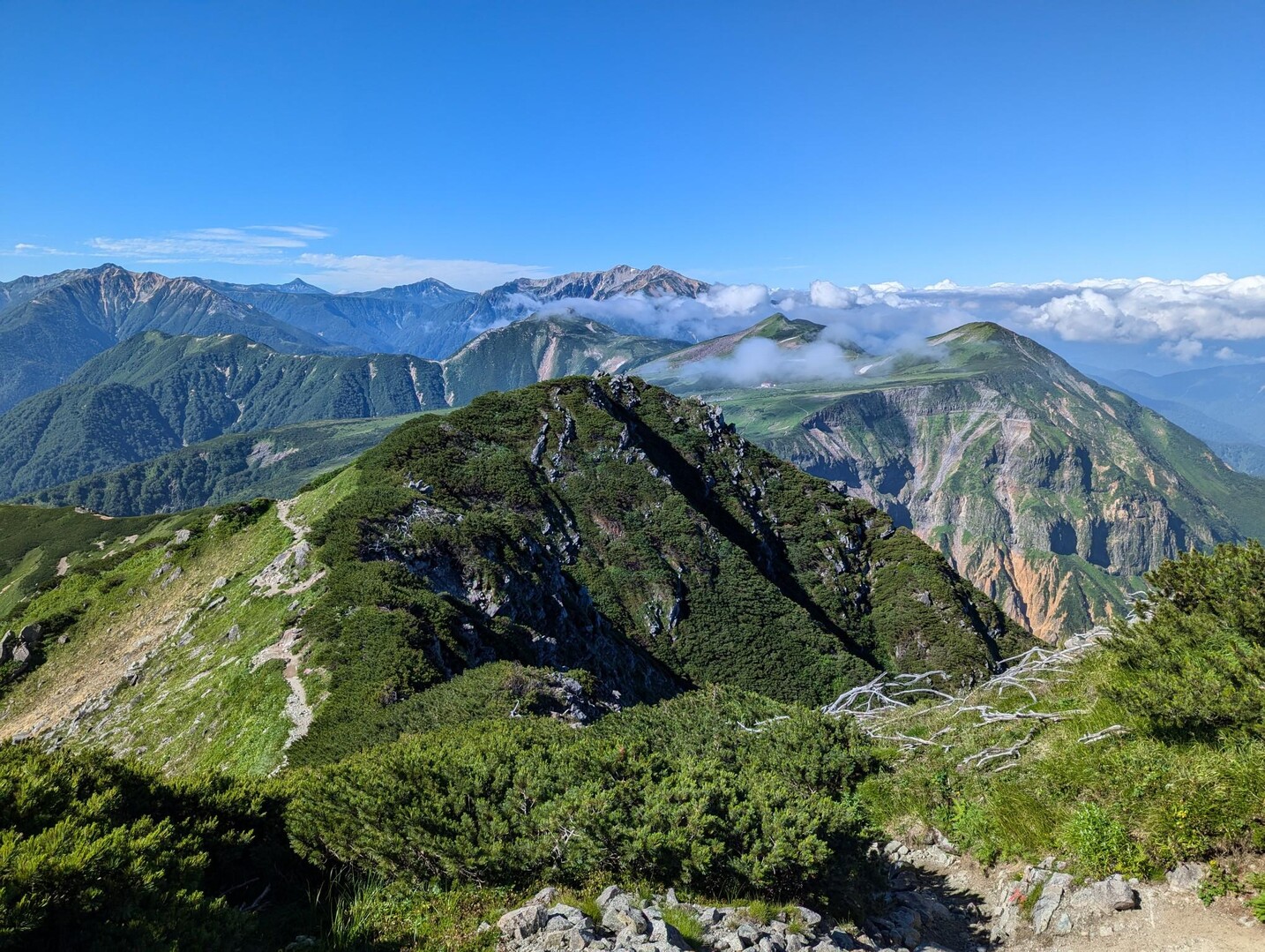2024-08-03 獅子岳 / えりこさんの立山・雄山・浄土山の活動データ | YAMAP / ヤマップ