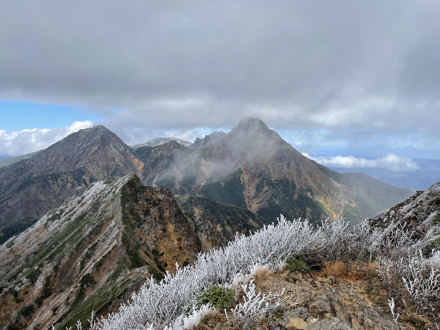 編笠山・西ギボシ・東ギボシ・権現岳・三ツ頭 / TUG さんの八ヶ岳（赤岳・硫黄岳・天狗岳）の活動データ | YAMAP / ヤマップ