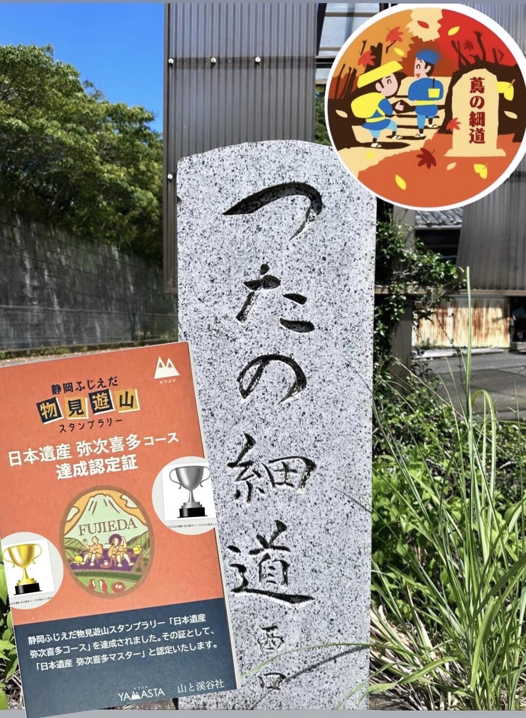 【ヤマスタ】日本遺産 弥次喜多コース 2... / じゅんすいさんのモーメント | YAMAP / ヤマップ