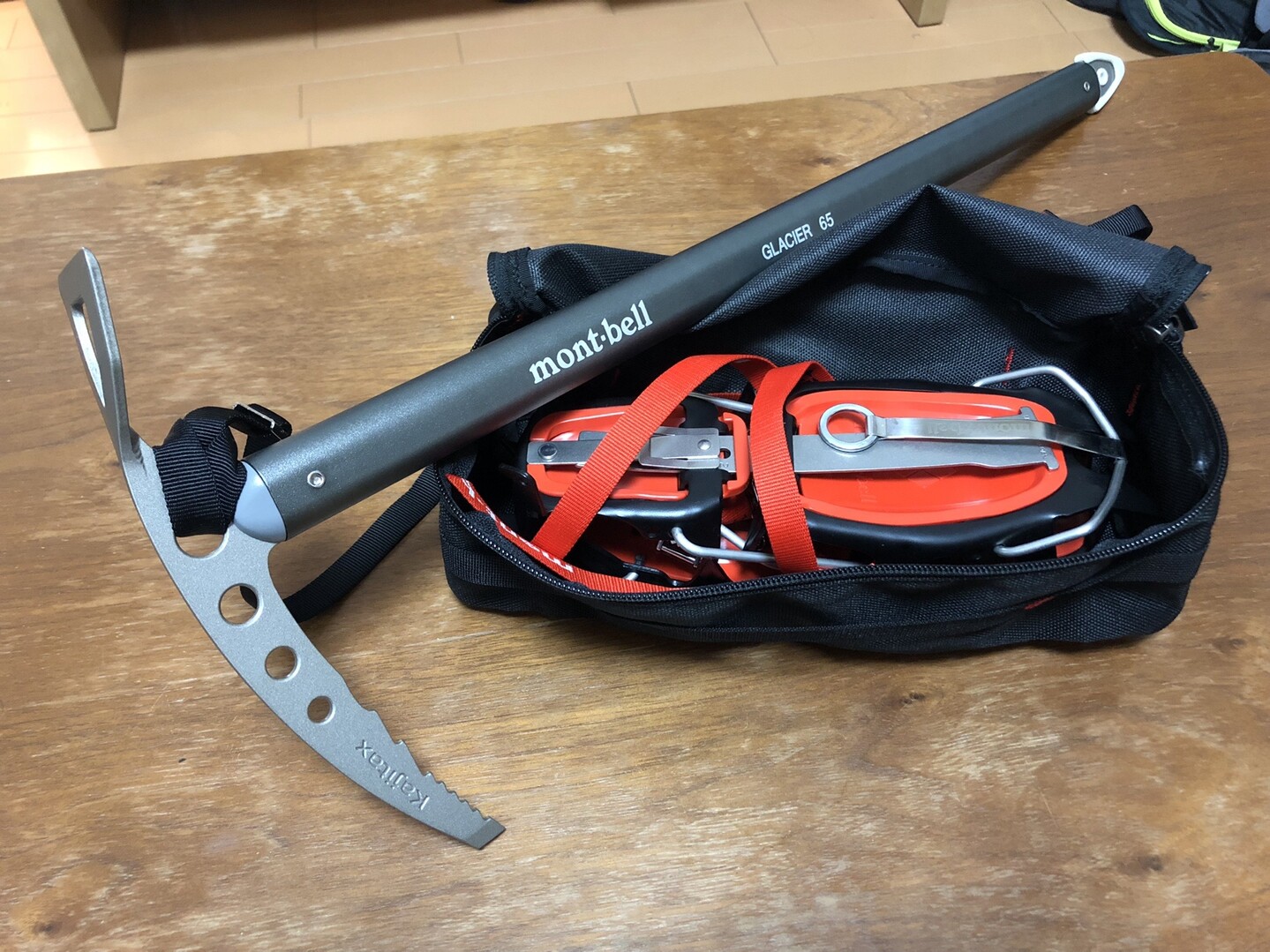 ピッケルとアイゼンが届いた。使い方をYo... / STR.Satoさんのモーメント | YAMAP / ヤマップ