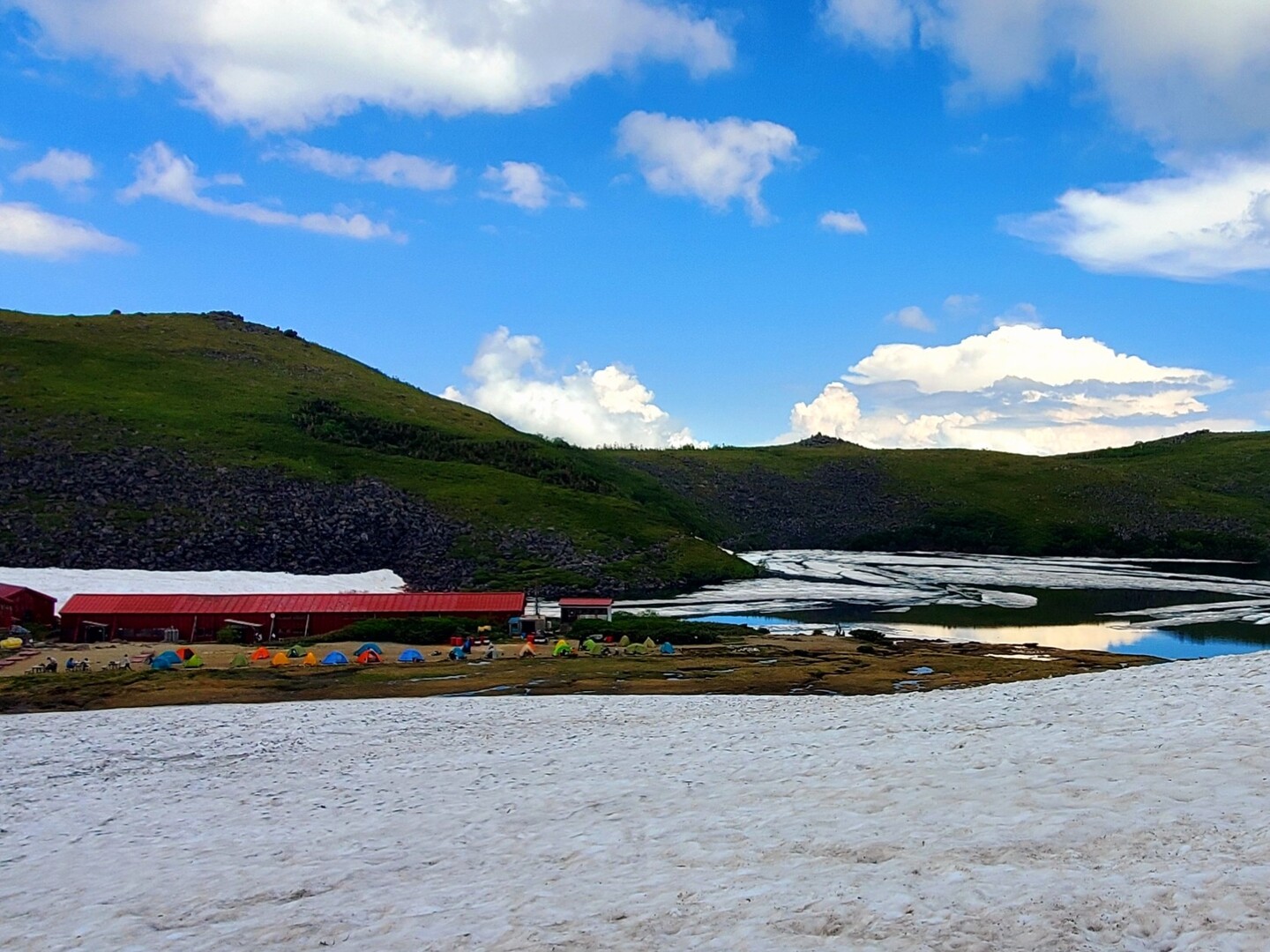 憧れの白馬大池 ️ ️ 親子テント泊(๓´˘`๓)♡ิิ / yky-goさんの白馬岳・小蓮華山の活動データ | YAMAP / ヤマップ