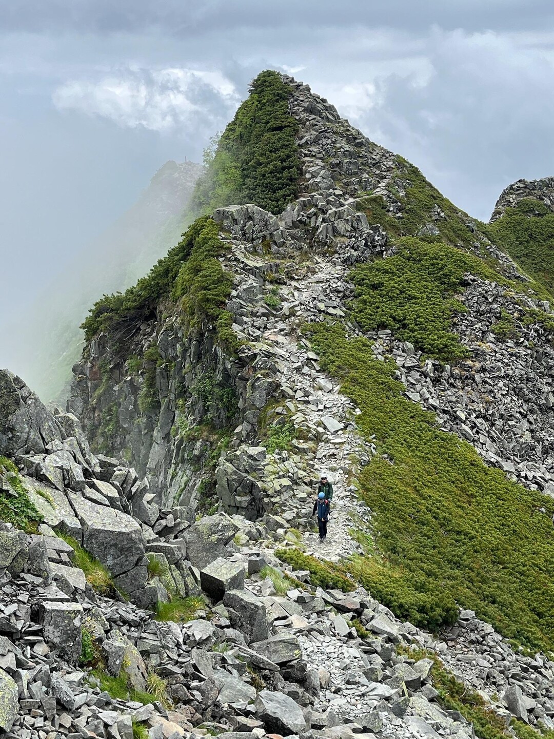 西穂丸山・西穂独標・ピラミッドピーク・チャンピオンピーク・西穂高岳 / kinさんの槍ヶ岳・穂高岳・上高地の活動日記 | YAMAP / ヤマップ