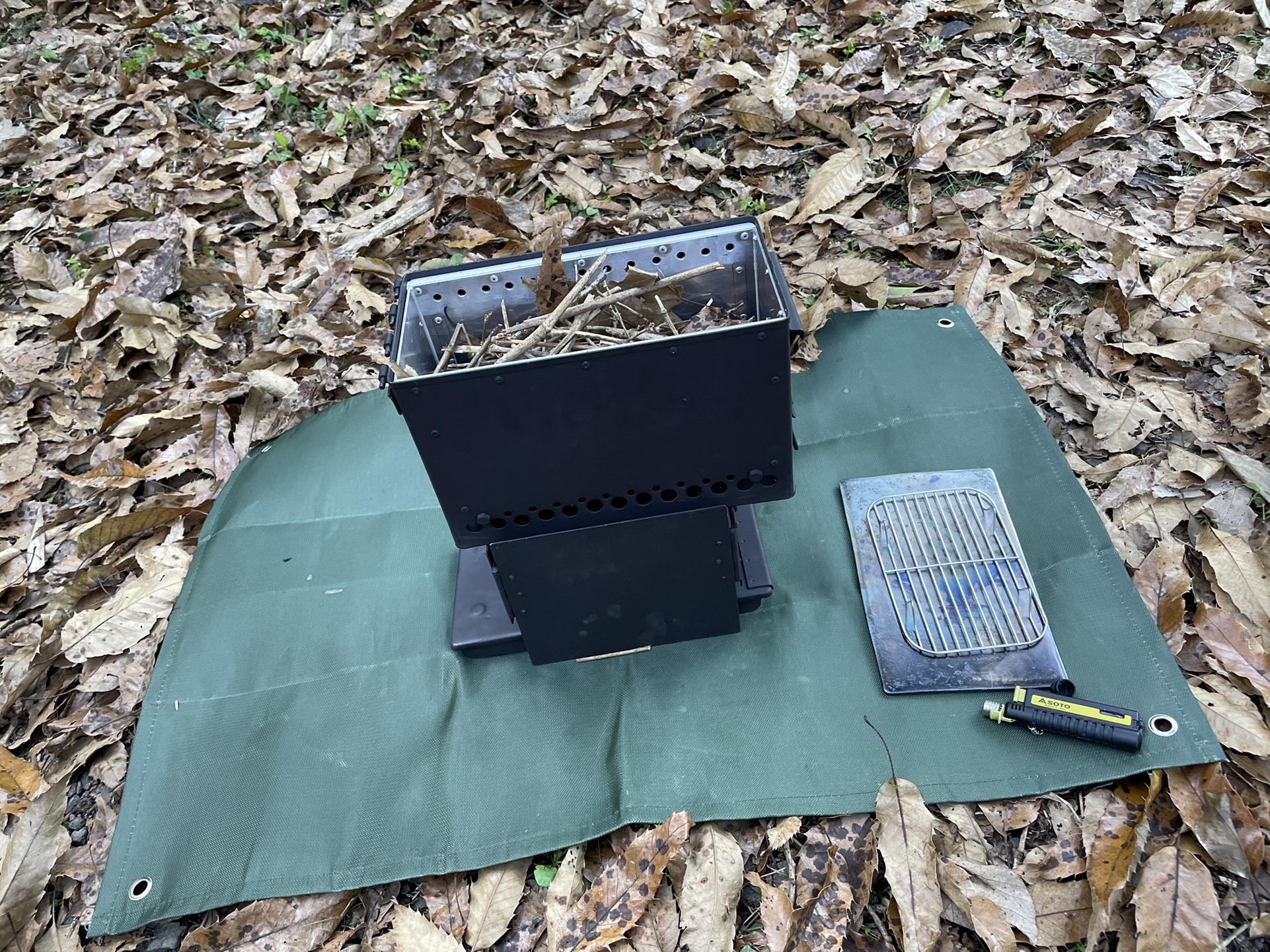 自作 弾薬箱型焚火台の性能テスト htt... / 鹿児島のTS4さんのモーメント | YAMAP / ヤマップ