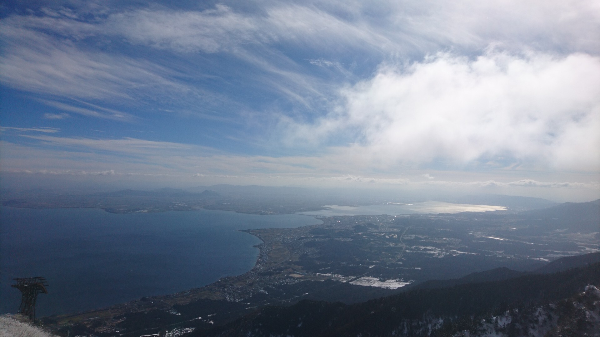 冬の蓬莱山(琵琶湖バレイ) スノーボード... / bptanakaさんのモーメント | YAMAP / ヤマップ