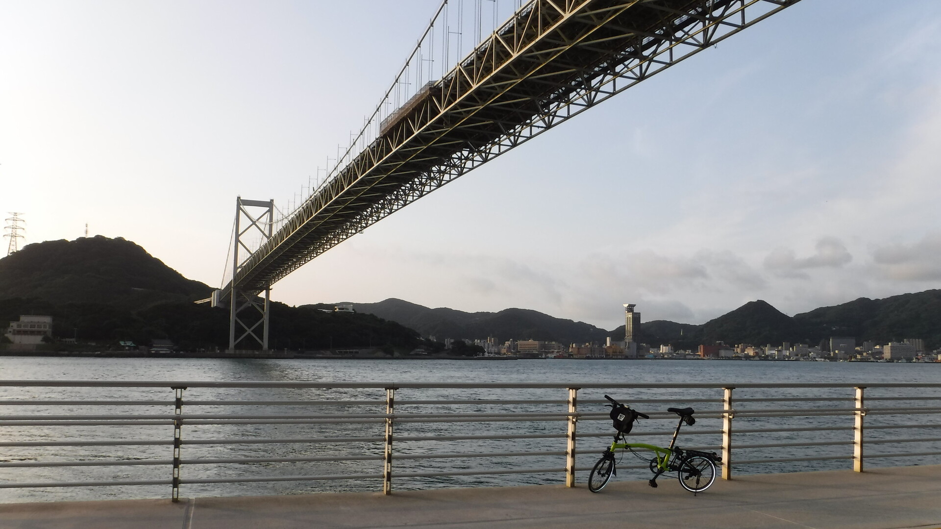 下関から山口まで折り畳みで走りました / ココアさんの火の山・火の山公園・霊鷲山の活動データ | YAMAP / ヤマップ