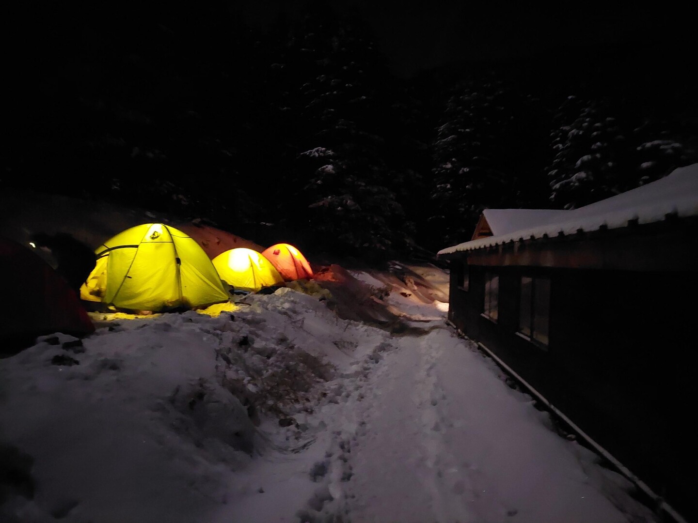 八ヶ岳（赤岳鉱泉・阿弥陀岳）-2024-12-14・15 / sis_kさんの八ヶ岳（赤岳・硫黄岳・天狗岳）の活動データ | YAMAP / ヤマップ