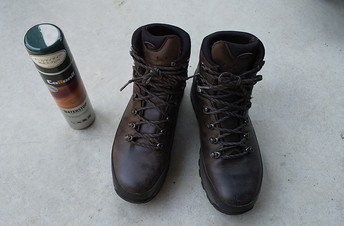 登山靴に防水スプレーして出撃準備！ / hkhg_yさんのモーメント | YAMAP / ヤマップ