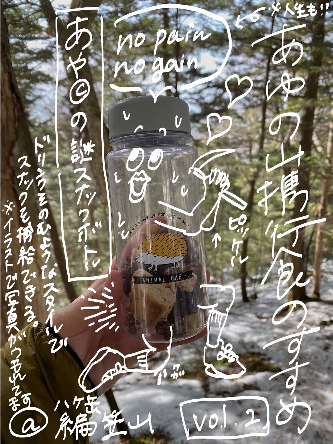 あゆの山携行食のすすめvol.2 / ayumiさんのモーメント | YAMAP / ヤマップ