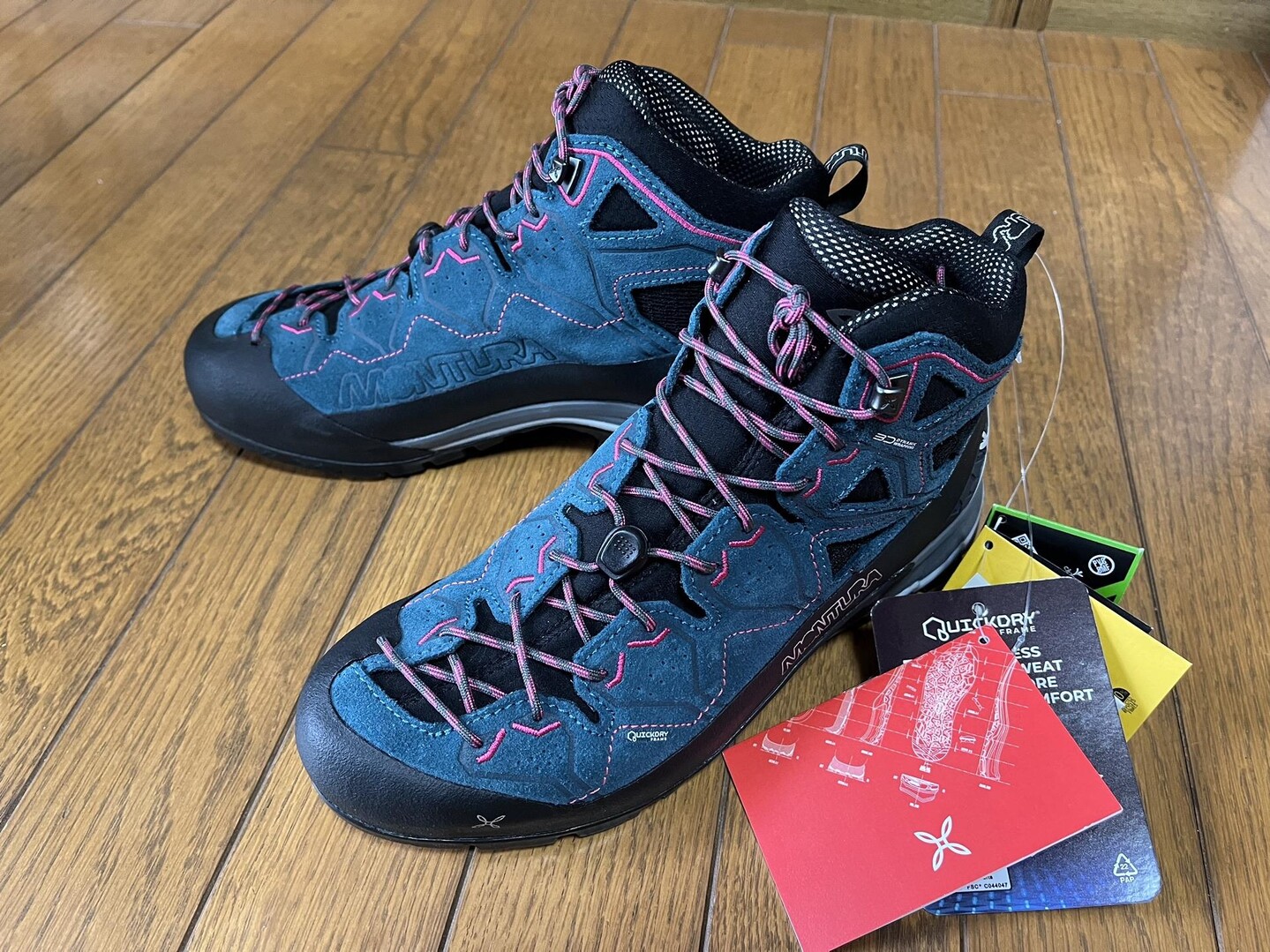 前から気になっていたモンチュラの登山靴を... / みかぽん1221さんのモーメント | YAMAP / ヤマップ