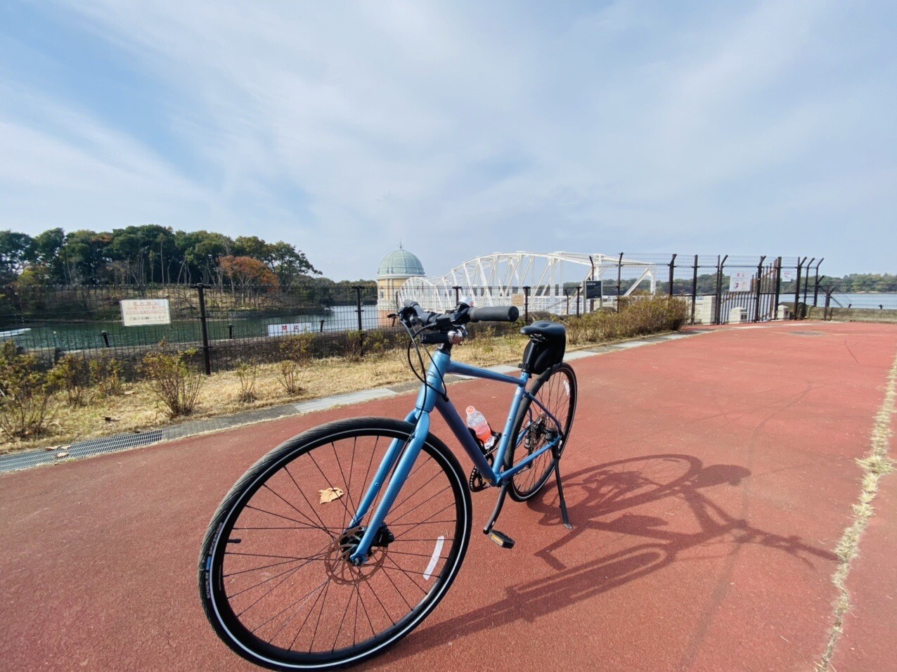 昨日の多摩湖。 多摩湖周辺もしっかり色付... / Mijyaさんのモーメント | YAMAP / ヤマップ