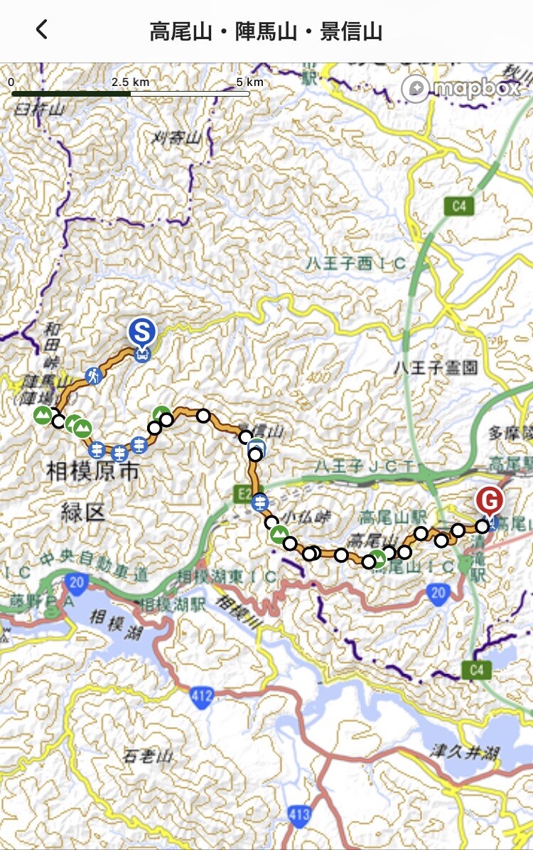 近日、陣馬山から、高尾山に縦走したいと思... / 山好きなべちゃんさんのモーメント | YAMAP / ヤマップ