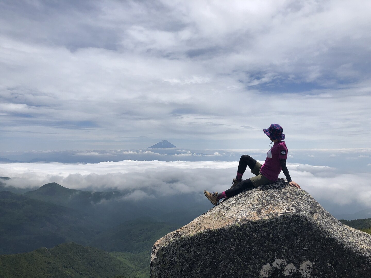 過去pic:金峰山---21年6月。楽し... / サニーサニーさんのモーメント | YAMAP / ヤマップ