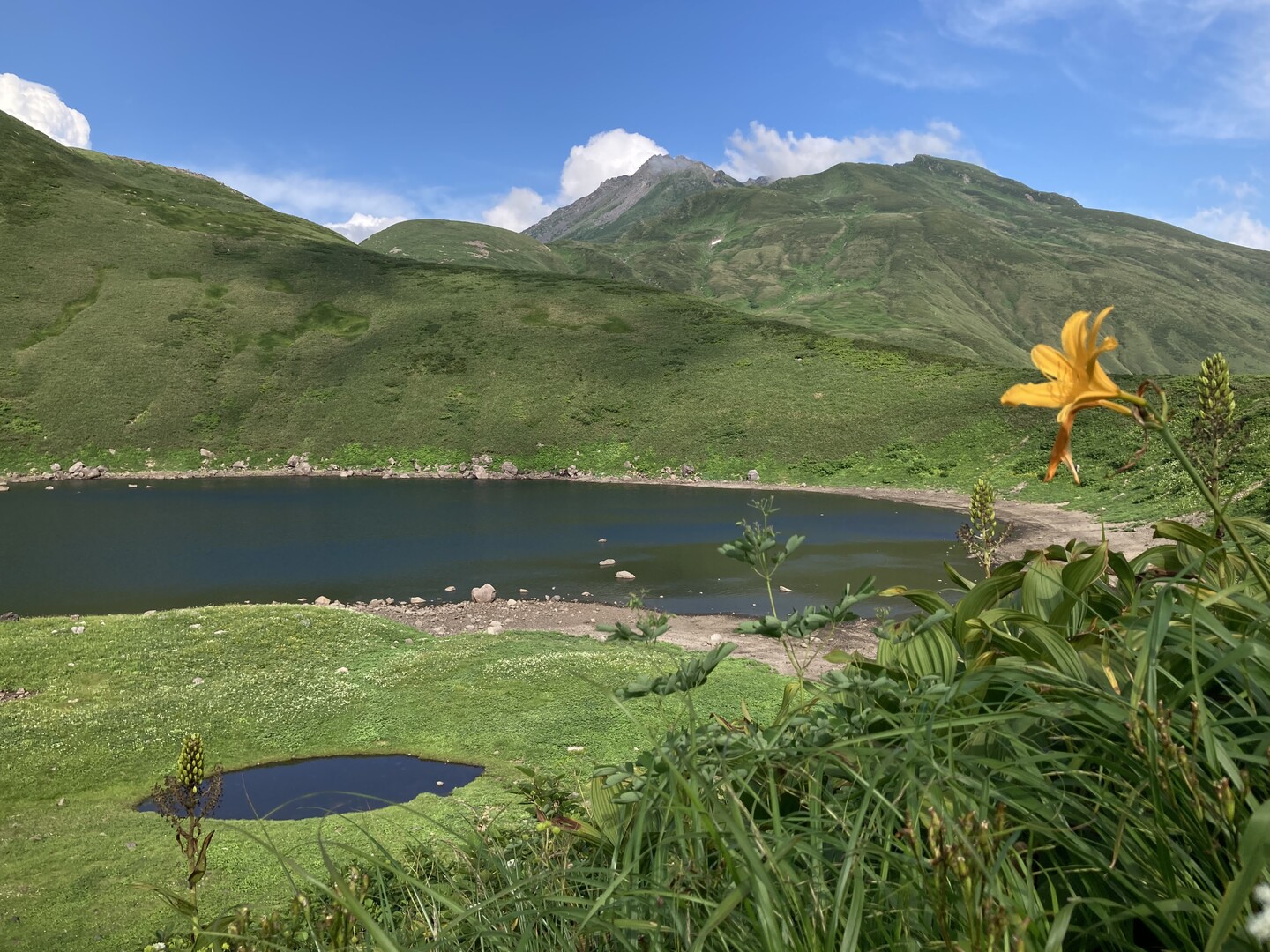 ぐるっと周遊 🌼の鳥海山 / kaeruさんの鳥海山・七高山・笙ヶ岳の活動データ | YAMAP / ヤマップ