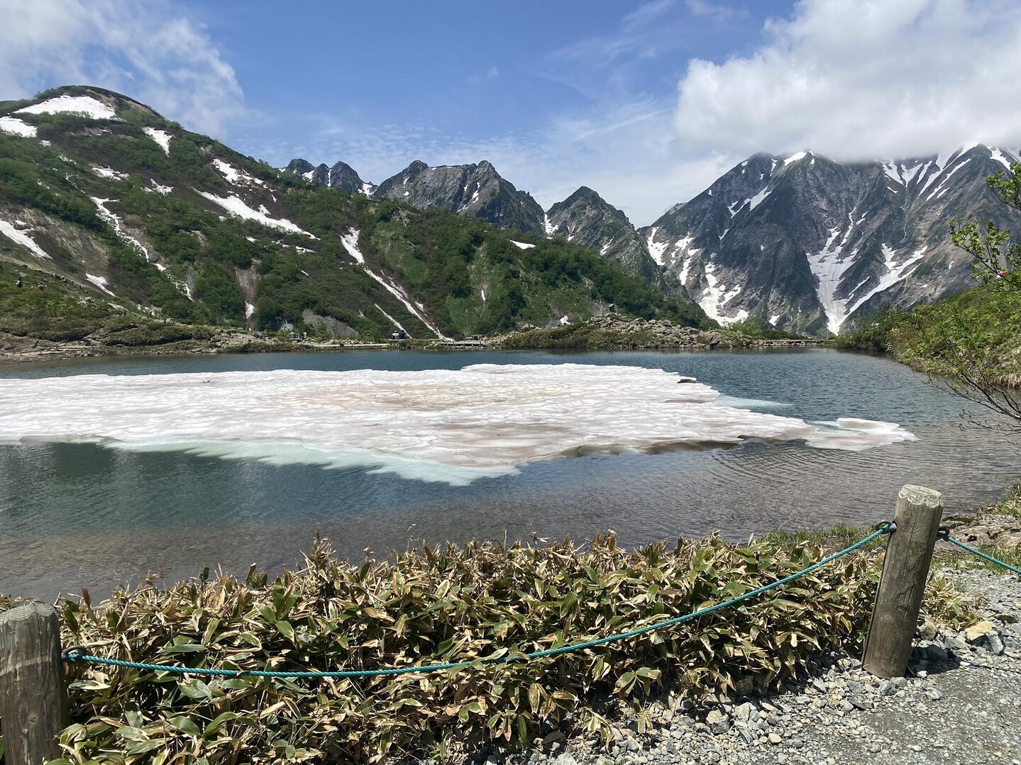 八方池 / Myaccoroさんの鹿島槍ヶ岳・五竜岳（五龍岳）・唐松岳の活動データ | YAMAP / ヤマップ