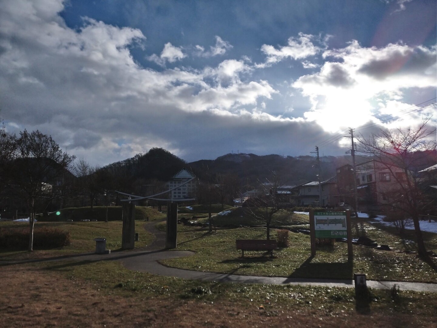 新春 千歳山～悠創の丘～西蔵王公園トレーニング / nochさんの山形市の活動データ | YAMAP / ヤマップ