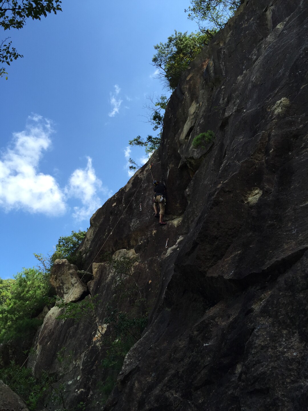 兵庫 道場 駒形岩 烏帽子岩 【フリークライミング】 / toyo🅿️さんのクライミングの活動データ | YAMAP / ヤマップ