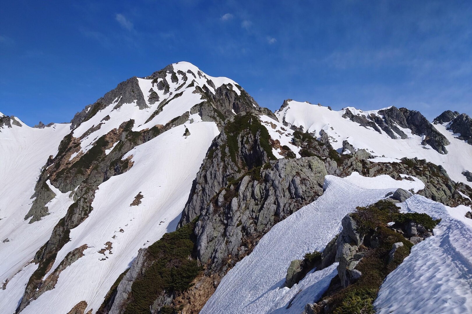 源次郎尾根からの剱岳・残雪期 / reinさんの剱岳の活動日記 | YAMAP / ヤマップ