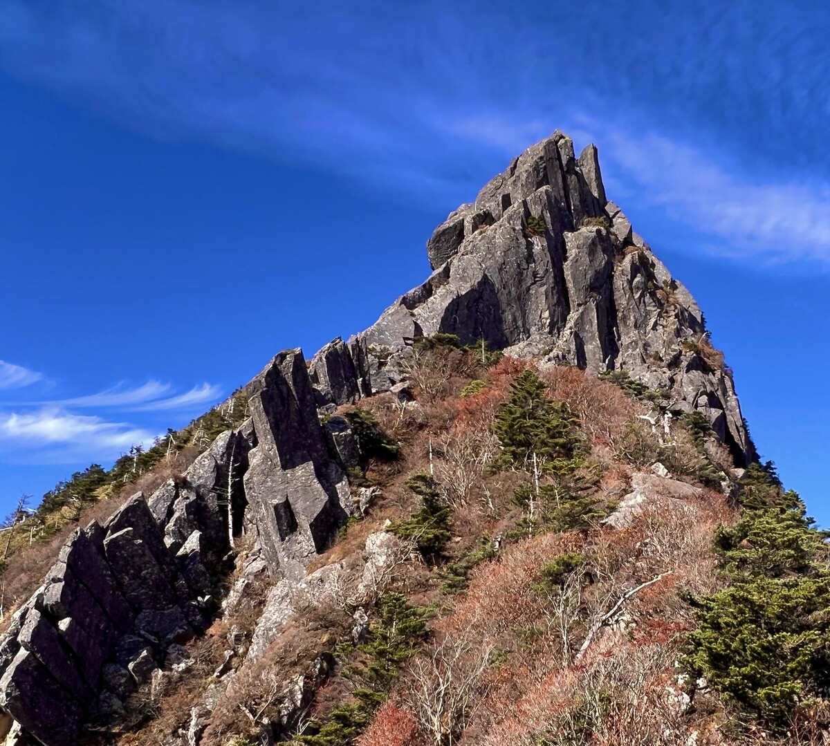 石鎚山・天狗岳・南尖峰 / eriさんの石鎚山・堂ヶ森・二ノ森の活動データ | YAMAP / ヤマップ