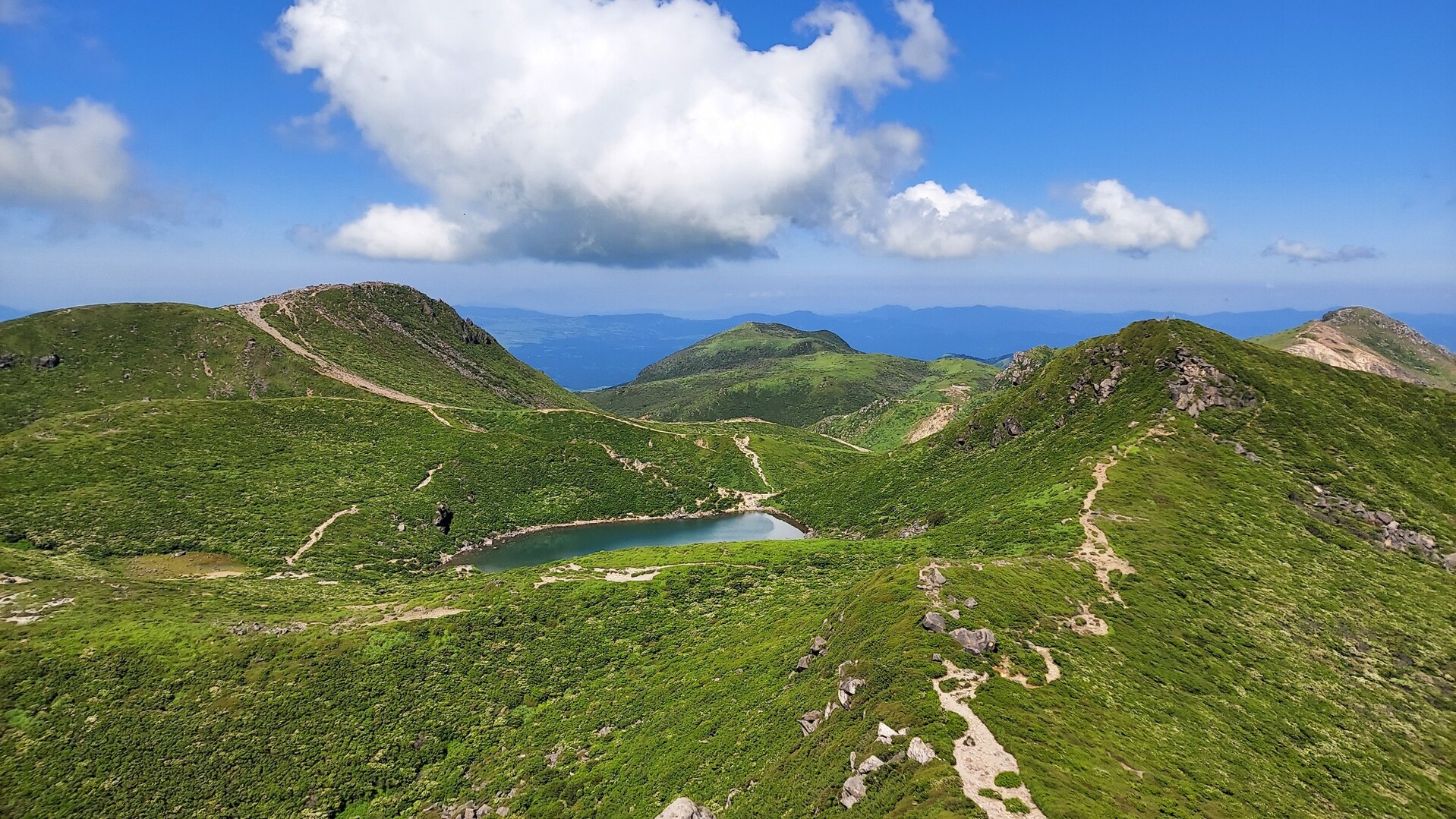 くじゅう連山 御池囲う名峰 / tolucky(^^)さんの九重山（久住山）・大船山・星生山の活動データ | YAMAP / ヤマップ