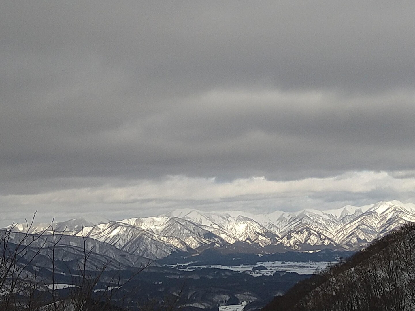 大森山/翁山(まで届かず…) 積雪期ルート（山刀伐トンネルから） / ao_hachiさんの翁山（翁峠）の活動データ | YAMAP / ヤマップ