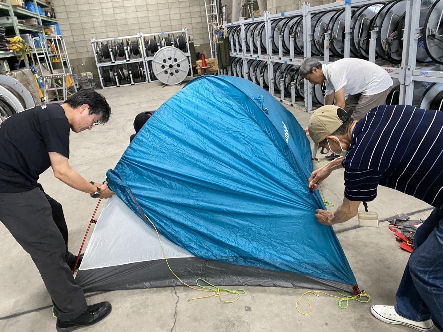 【テント設置講習会と年一回の防水加工】 ... / ゆかりんさんのモーメント | YAMAP / ヤマップ