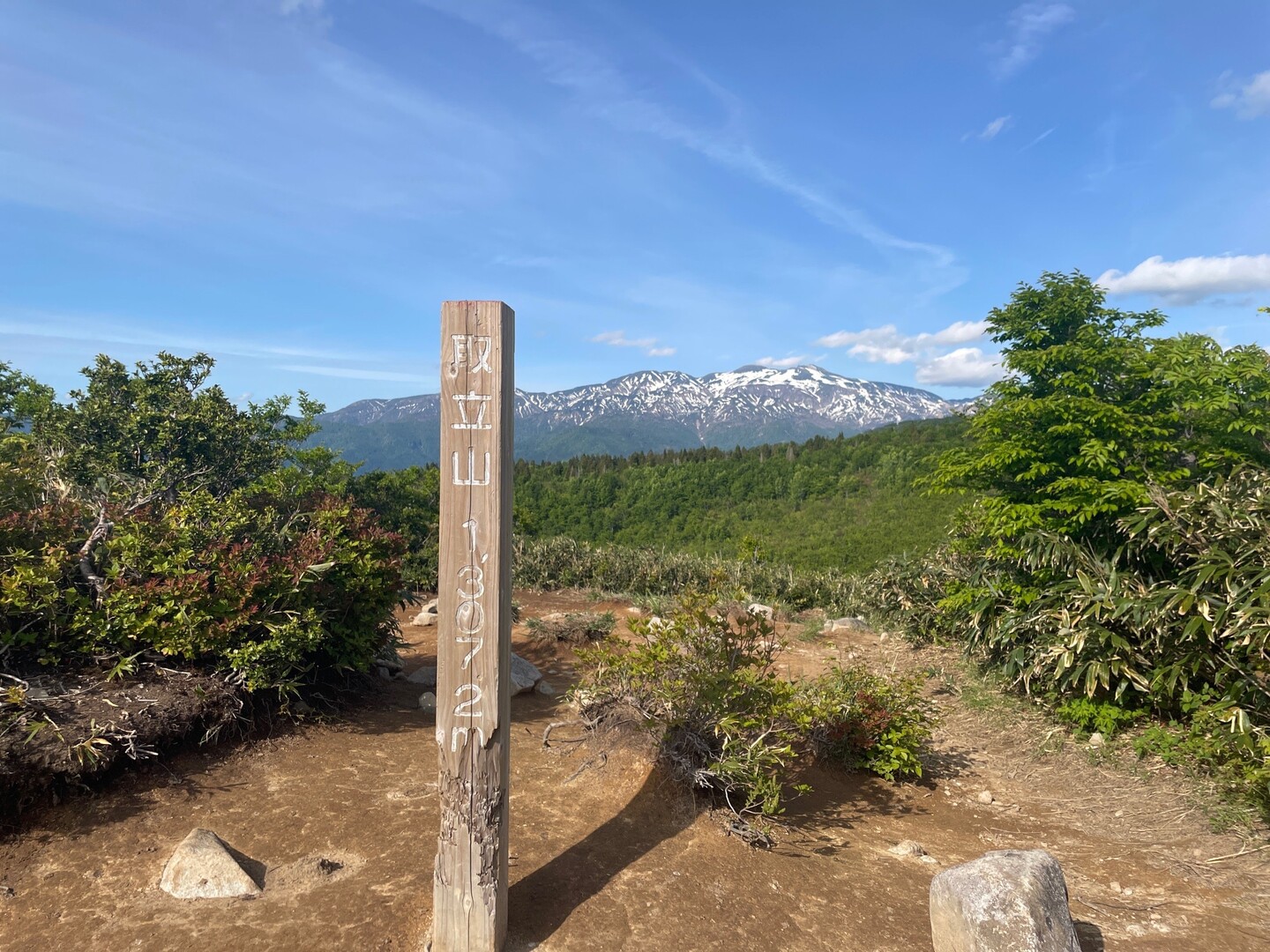 白山を愛でながら①こつぶり山＆取立山 / ayaさんの取立山の活動データ | YAMAP / ヤマップ