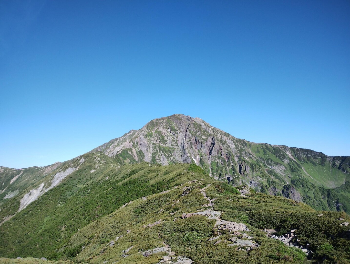 北岳・小太郎山（夜叉神峠～池山吊尾根～広河原） / ®yoさんの北岳・間ノ岳・農鳥岳の活動データ | YAMAP / ヤマップ