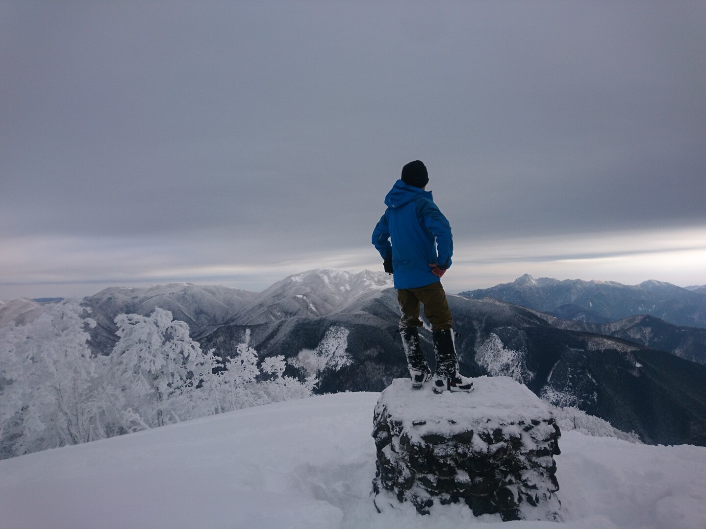 愛弟子初雪山☃️綿向山 / kimnieさんの綿向山の活動日記 | YAMAP / ヤマップ